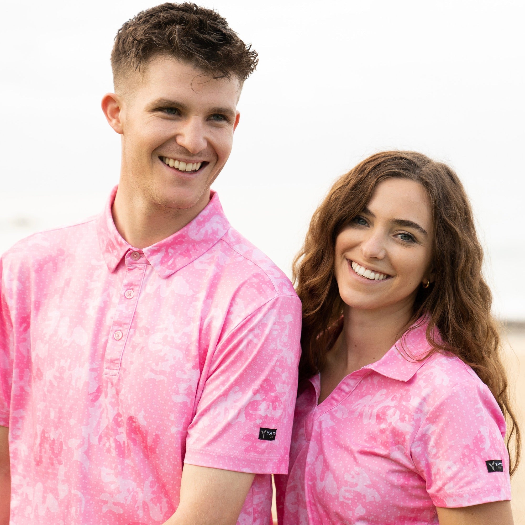 Matching Pink Camo Golf Polos – Yatta Golf