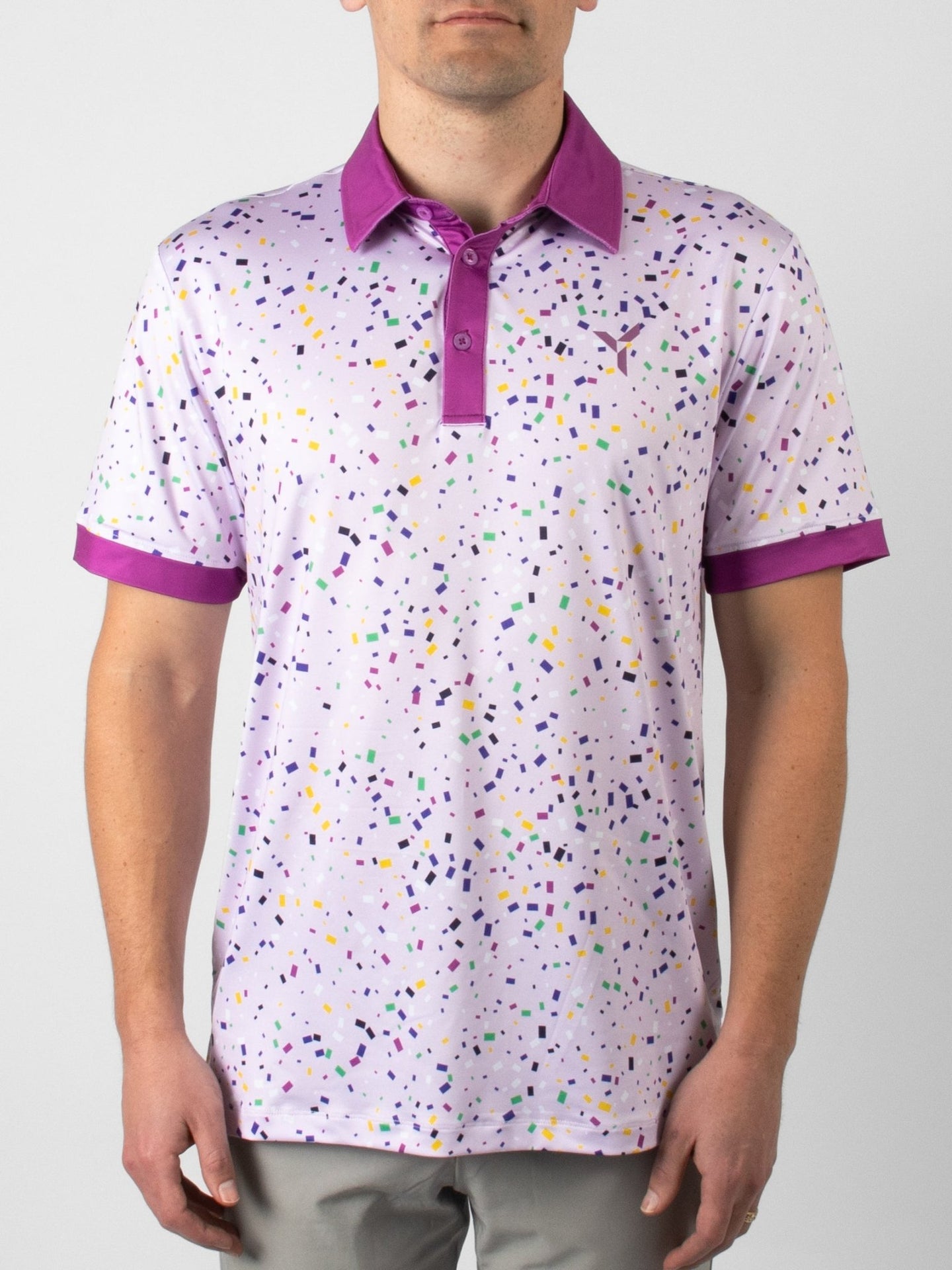 Party Gras Golf Polo LIMITED EDITION – Yatta Golf