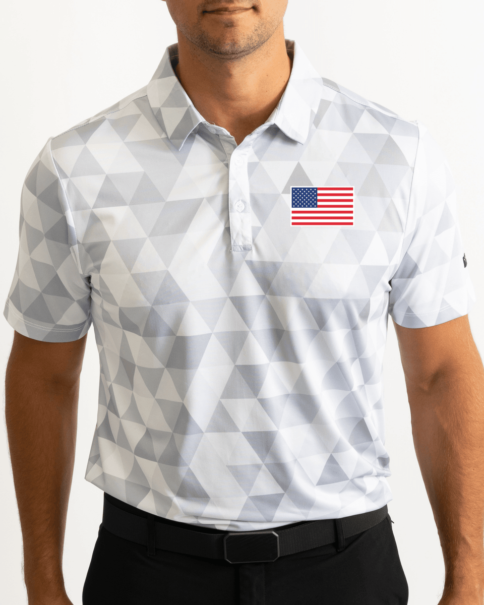 Quicksilver Golf Polo. USA EDITION – Yatta Golf
