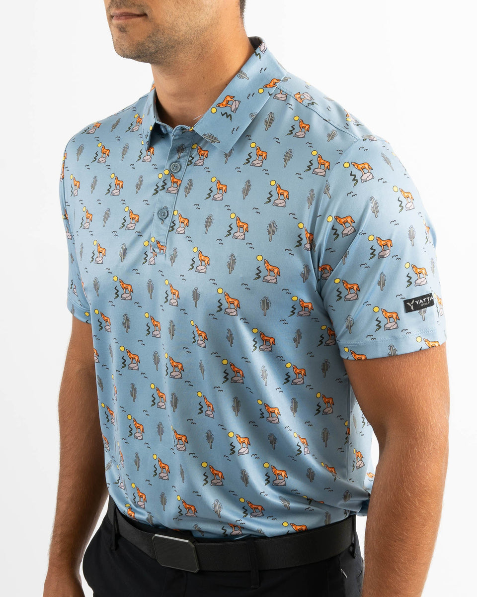 Coyote Golf Shirt - Clever Coyote. Seriously Great Polos. Only $39.95 ...