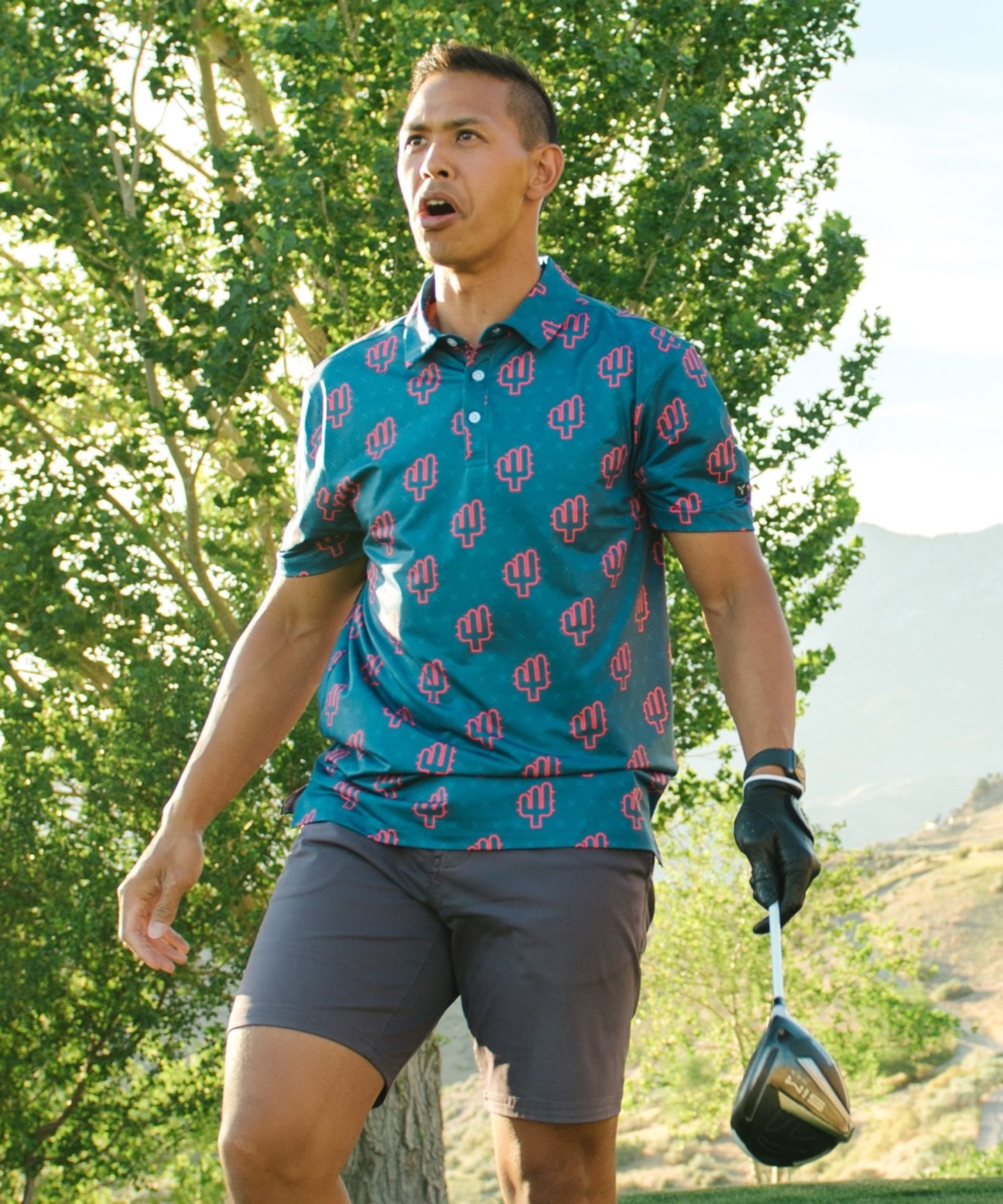 Cactus Golf Shirt - Desert Heat. Seriously Great Polos. Only $39.95 ...