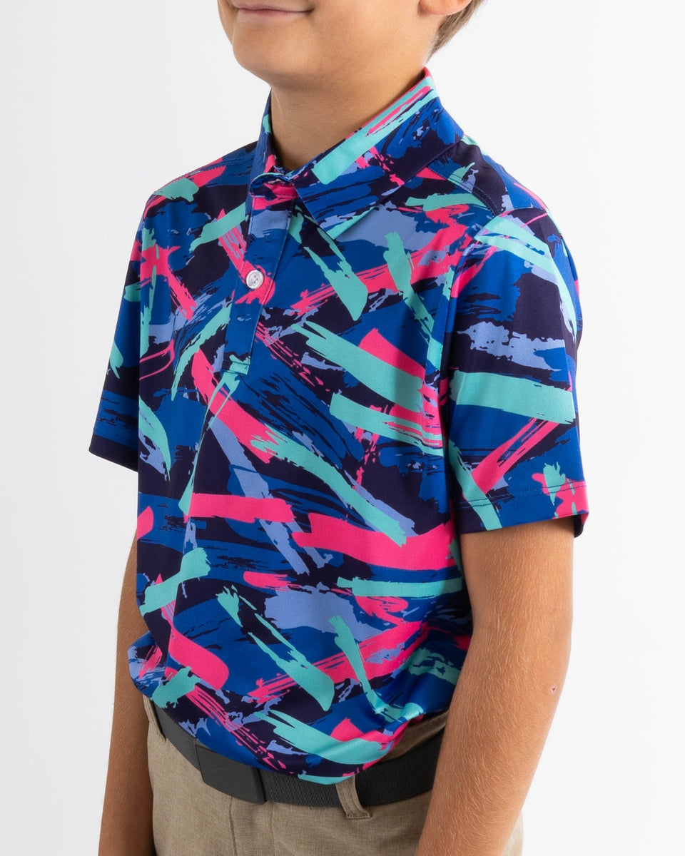 Fun Children's Golf Polo. Seriously Great Polos. Only $29.95. – Yatta Golf